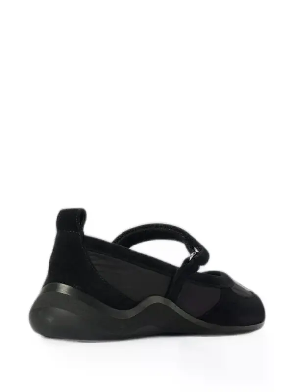 VIC MATIE Suede Panelled Ballet Flats