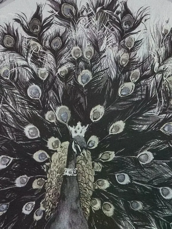 Dolce & Gabbana Peacock-print T-shirt