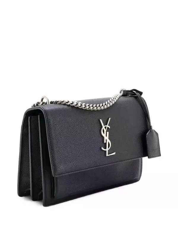 Saint Laurent Sunset Medium Crossbody Bag - Black