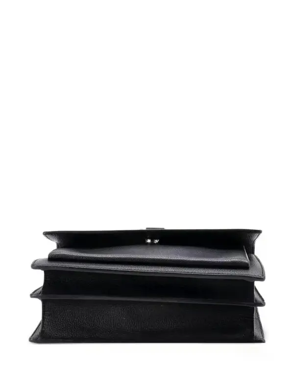 Saint Laurent Sunset Medium Crossbody Bag - Black