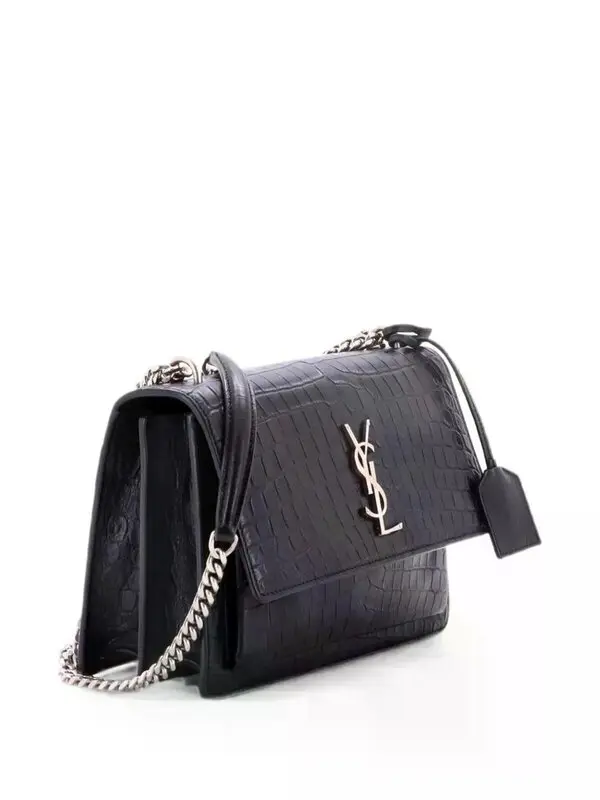 Saint Laurent Medium Sunset Bag - Black
