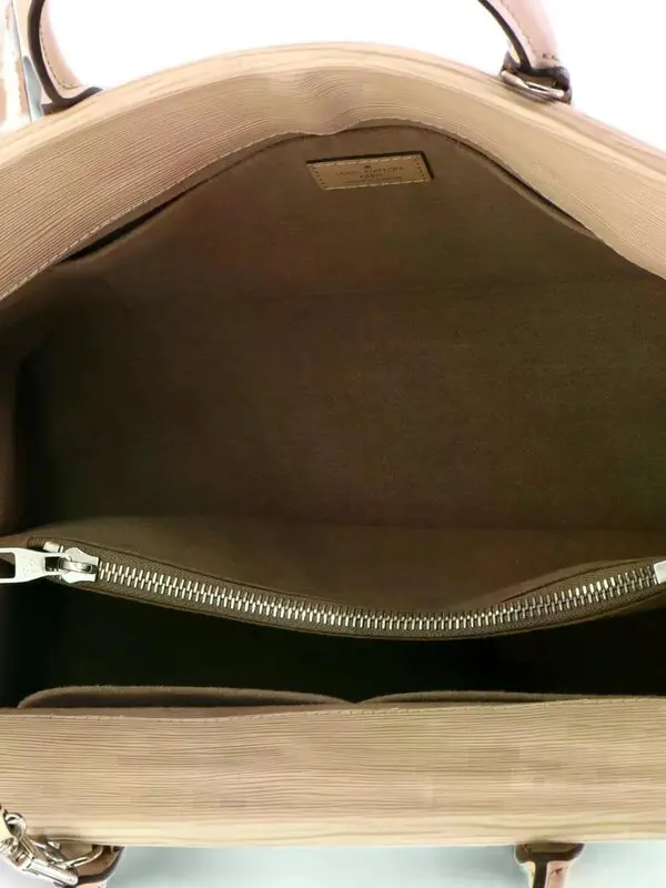 LOUIS VUITTON Epi Leather Mm Satchel Handbag - Neutrals