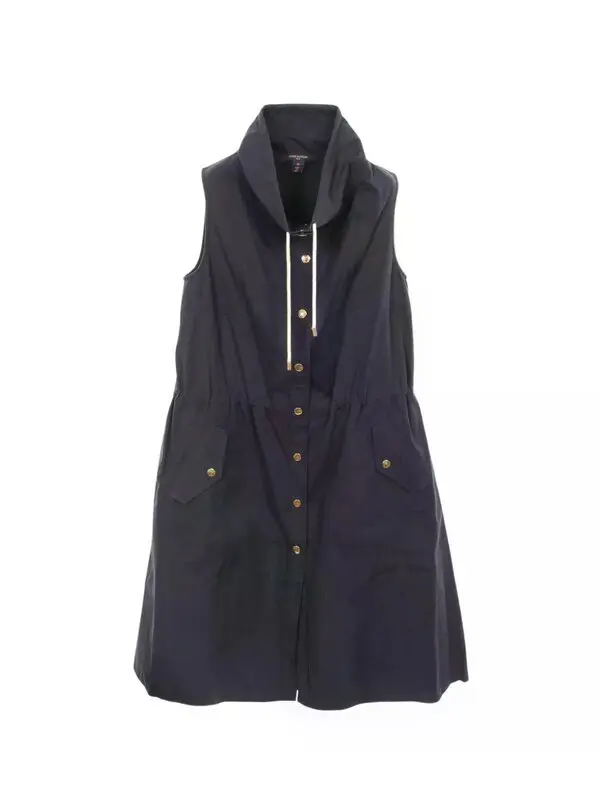 LOUIS VUITTON High-neck Sleeveless Mini Dress