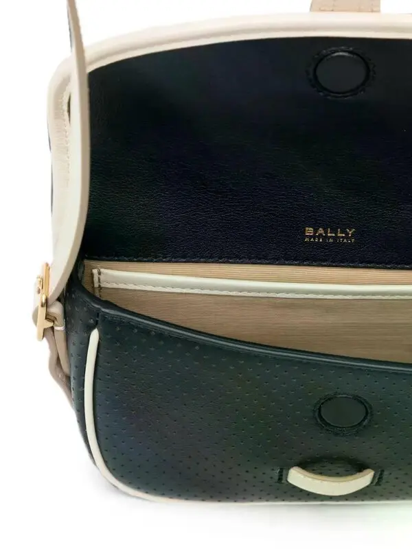 Bally Perforated Cross Body Bag