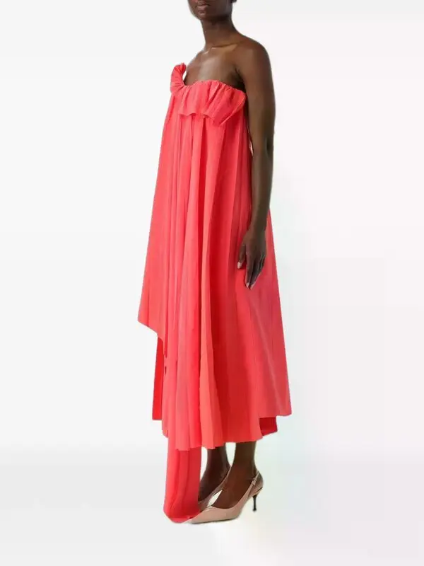Alexander McQueen Asymmetric Ruffled One-shoulder Dress