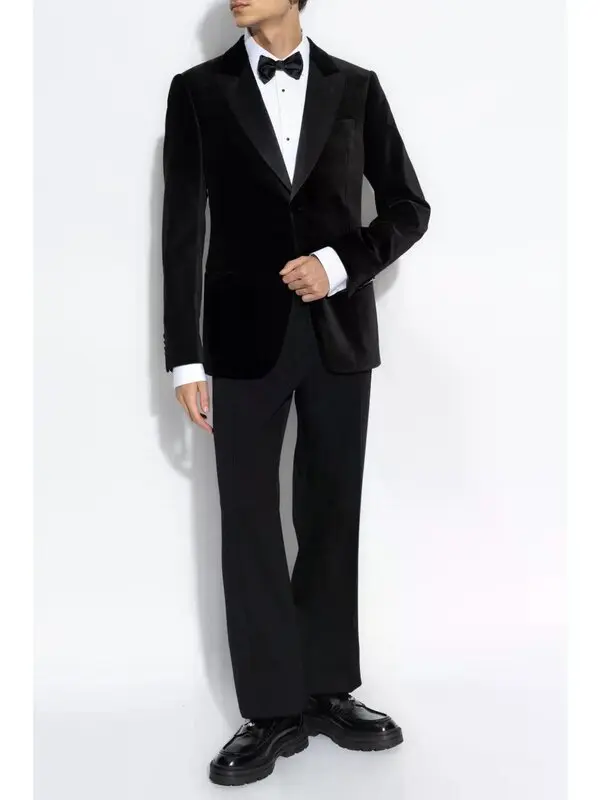 Emporio Armani Veltet Tuxedo Blazer