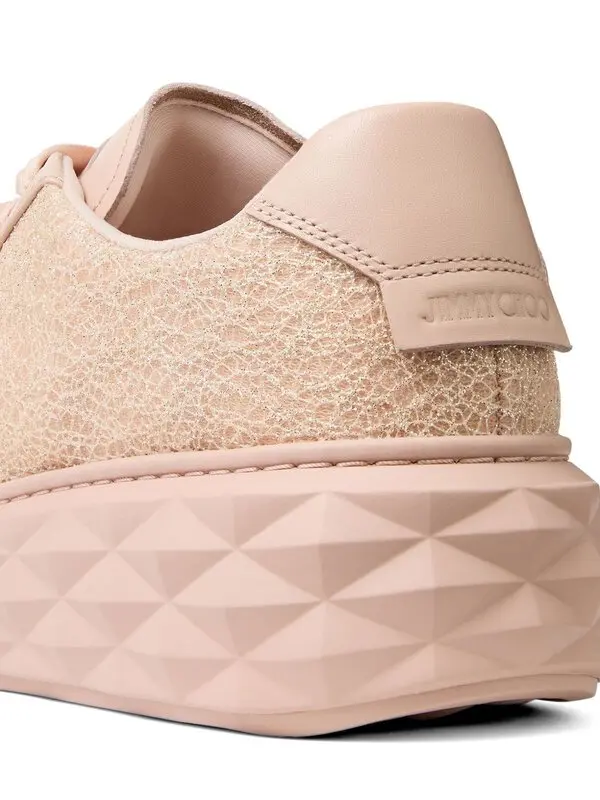 JIMMY CHOO Diamond Leather Sneakers