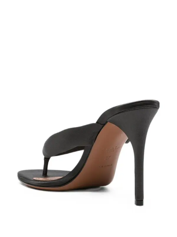 Alaïa Leather Thong Sandals