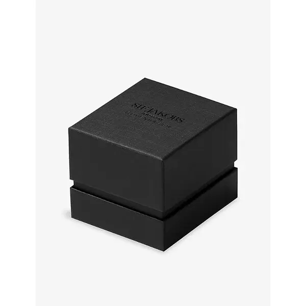 SIF JAKOBS Rhodium-plated Sterling Sphere Ring