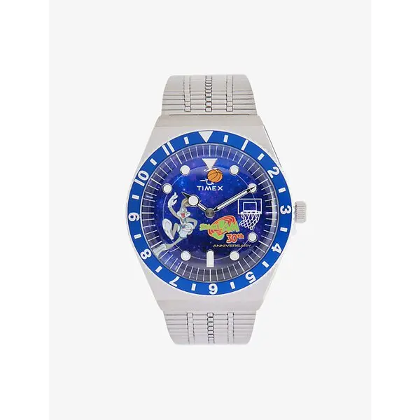 TIMEX Space Jam 30th Anniversary X Q Limited Edition Stainless Steel Quartz Watch - Silver