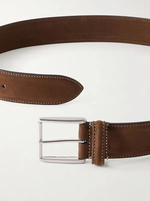 Anderson's 3cm Suede Leather Belt