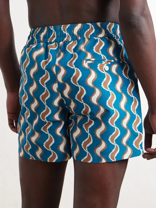 Frescobol Carioca Rio Copa Printed Swim Shorts