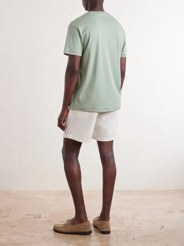 Polo Ralph Lauren Logo-embroidered Cotton-jersey T-shirt - Green