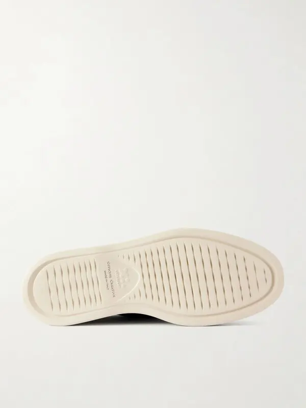 Officine Creative Suede Penny Loafers With Eva Soles