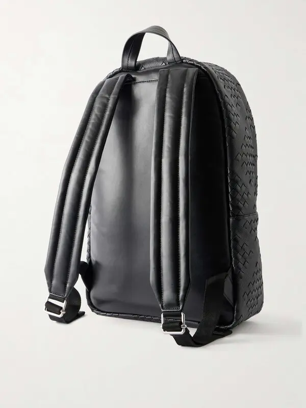 Bottega Veneta Classic Intrecciato Leather Backpack