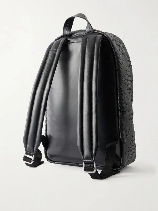 Bottega Veneta Intrecciato Leather Backpack