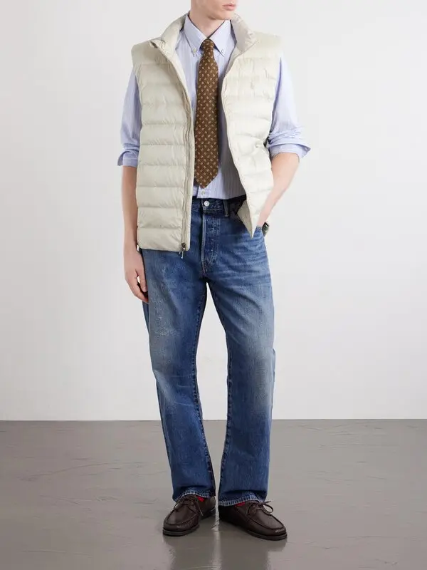 Polo Ralph Lauren Straight-leg Distressed Jeans