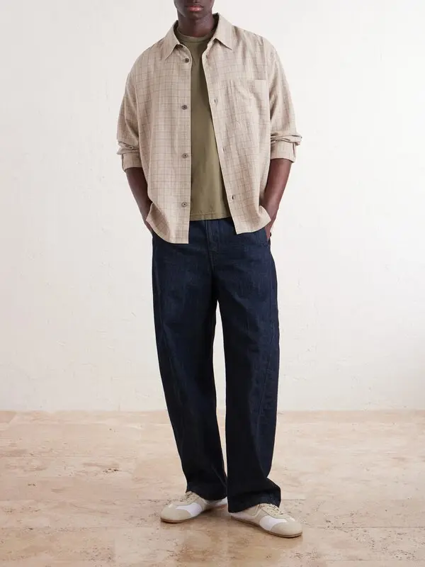 FRAME Checked Woven Shirt
