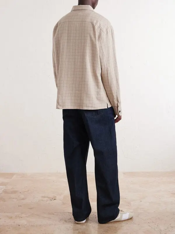FRAME Checked Woven Shirt
