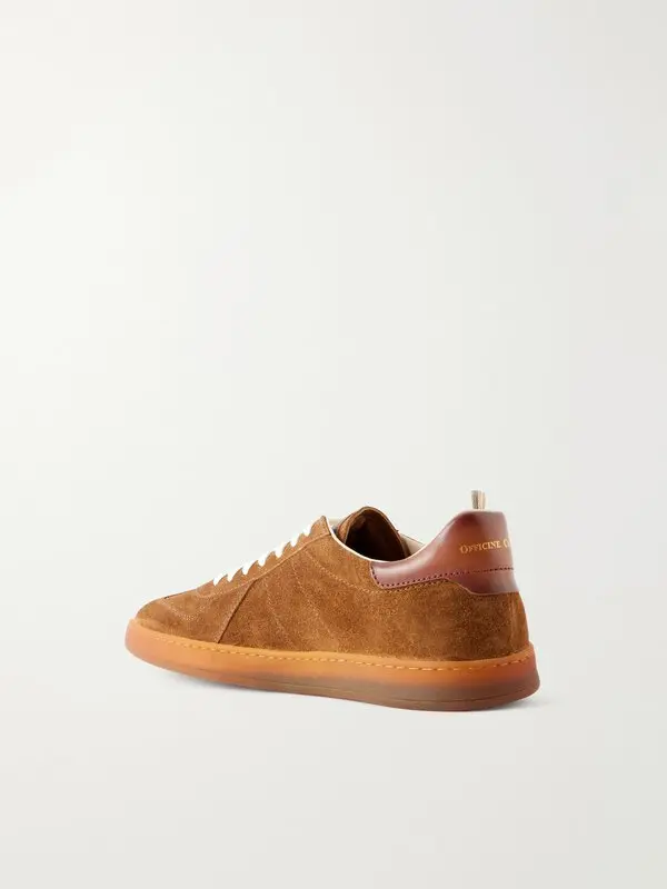 Officine Creative Militia 002 Suede Sneakers