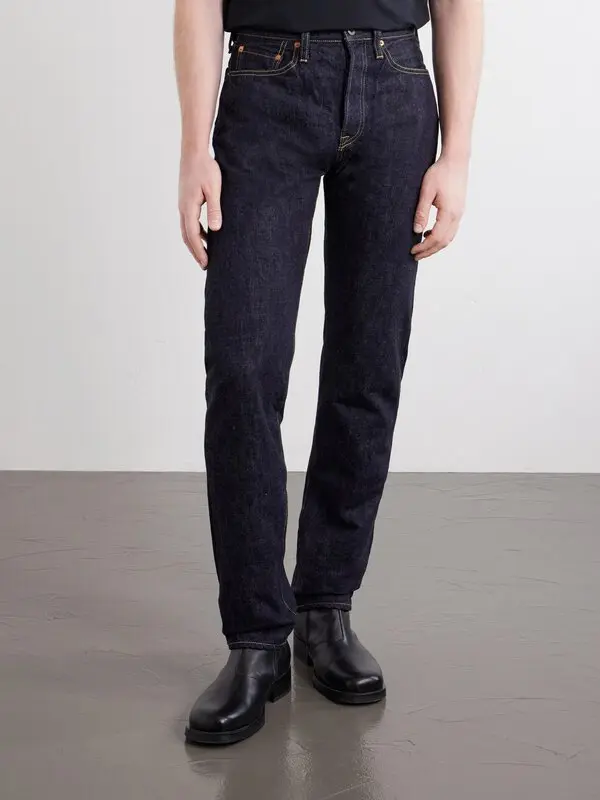 Kapital Slim-fit Dark Wash Denim Jeans