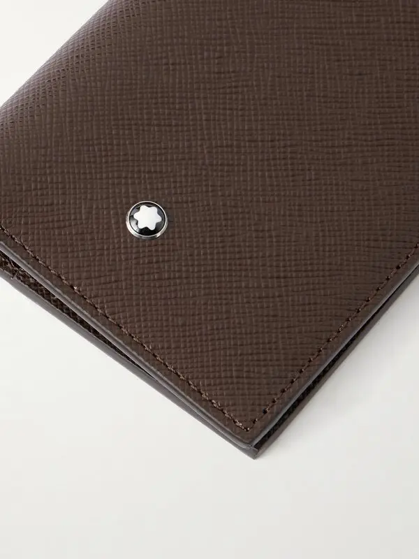 Montblanc Cross-grain Leather Billfold Wallet