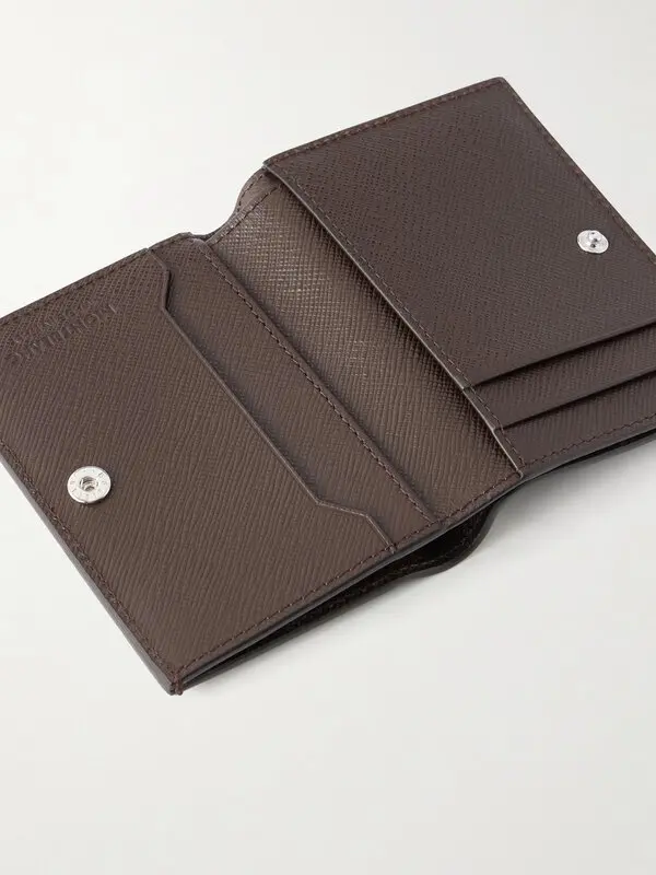 Montblanc Cross-grain Leather Billfold Wallet