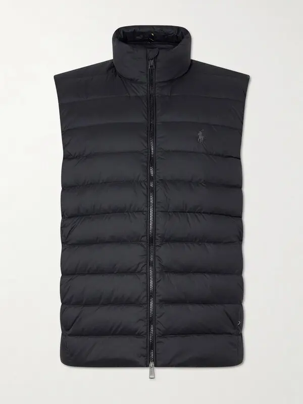 Polo Ralph Lauren Quilted Shell Down Gilet - Black