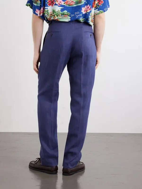 Polo Ralph Lauren Straight-leg Linen Suit Trousers