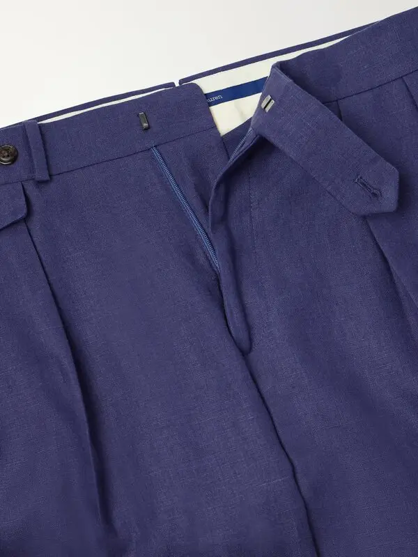 Polo Ralph Lauren Straight-leg Linen Suit Trousers