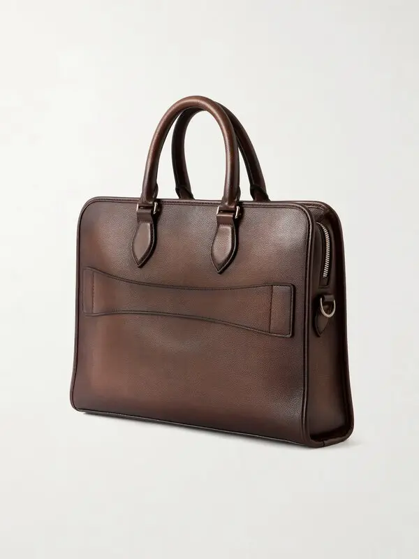 Berluti Un Jour Leather Briefcase