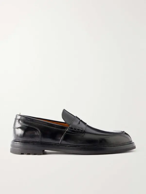 Officine Creative Sax Flexi 001 Leather Loafers