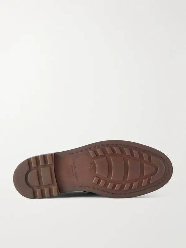 Officine Creative Sax Flexi 001 Leather Loafers - Black