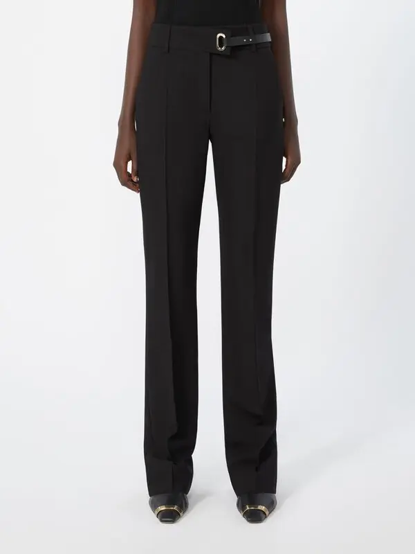 Max Mara Slim-fit Stretch Viscose Trousers