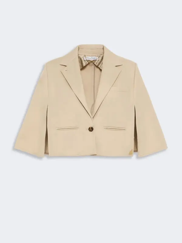 Max Mara Water-repellent Gabardine Cape