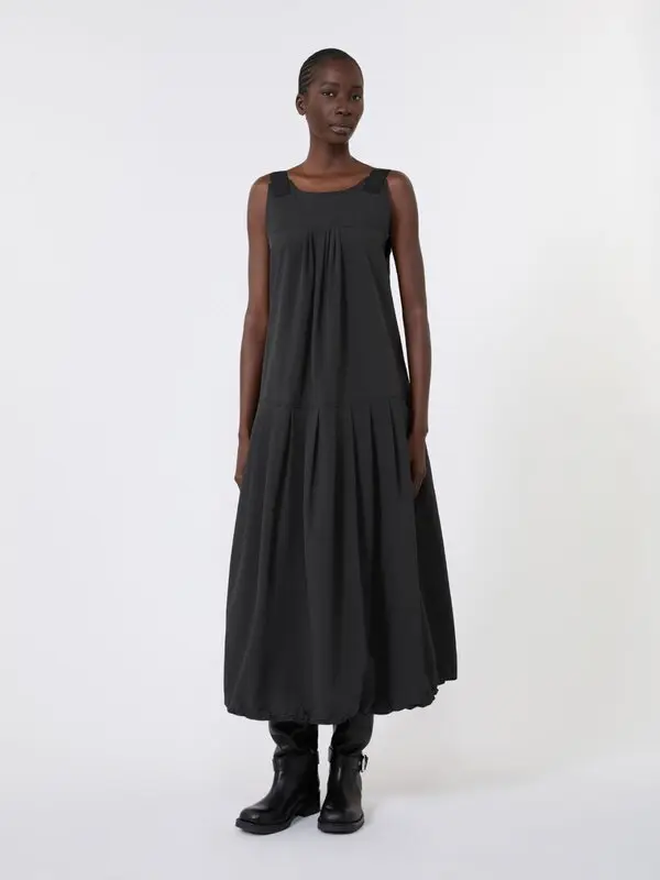 Max Mara Sleeveless Water-repellent Canvas Dress