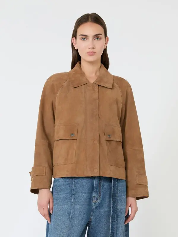 Max Mara Soft Suede Jacket