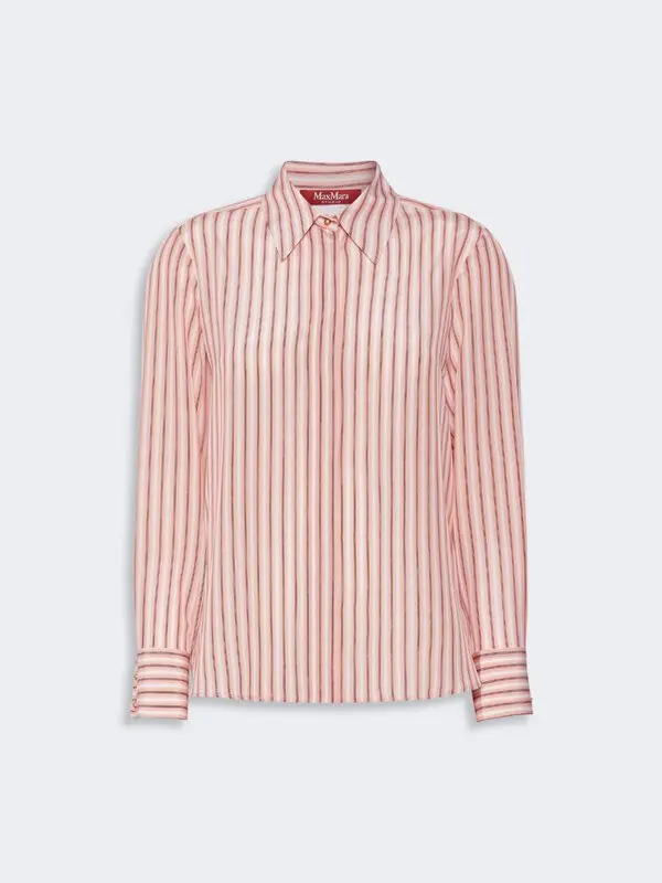 Max Mara Printed Silk Shirt