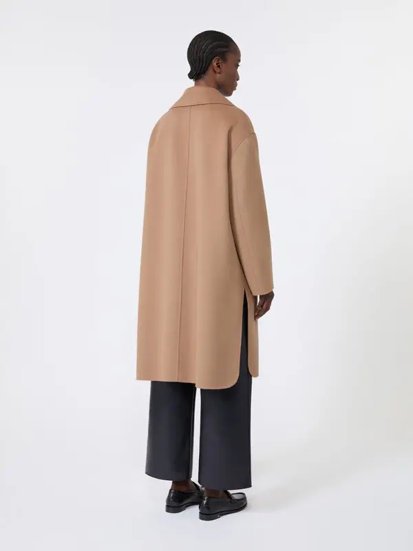 Max Mara Double-breasted Wool Midi Coat