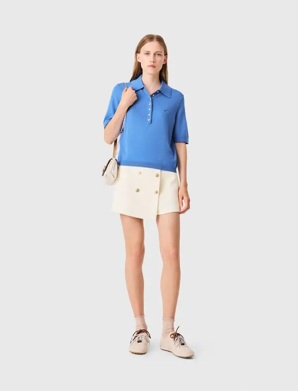 Maje Polo Collar Jumper