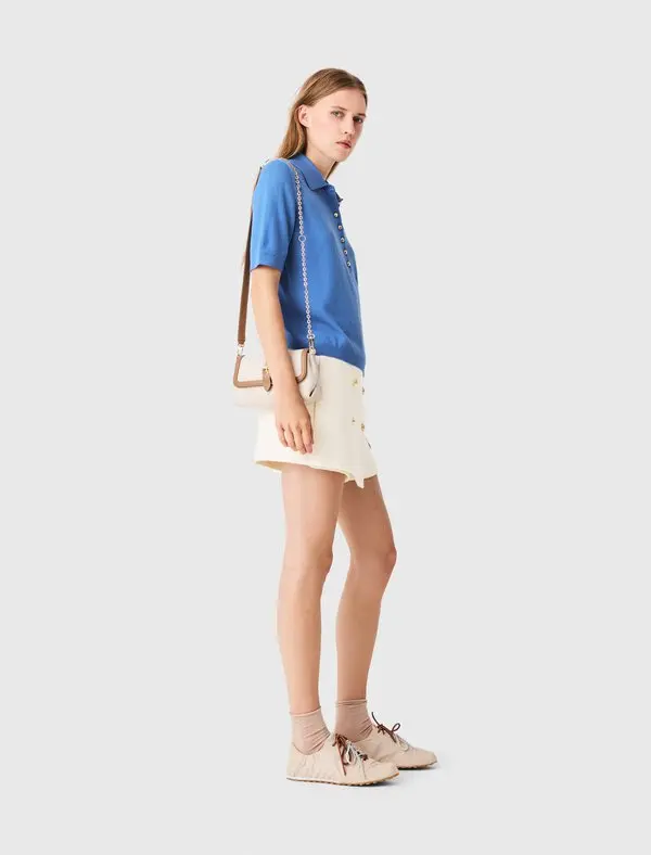 Maje Polo Collar Jumper