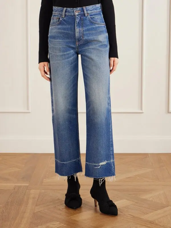 Chloé High-rise Wide-leg Jeans
