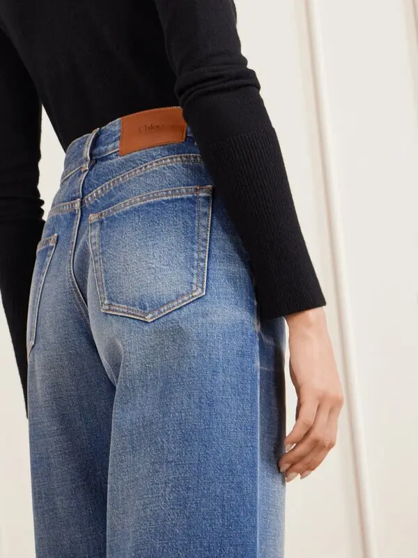 Chloé High-rise Wide-leg Jeans