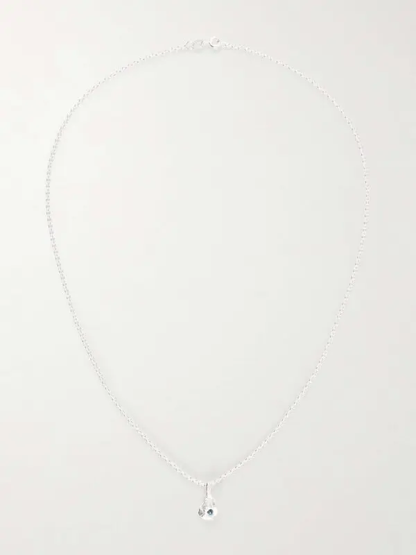 SIMUERO Por Un Perro Sterling Topaz Pendant Necklace - Silver