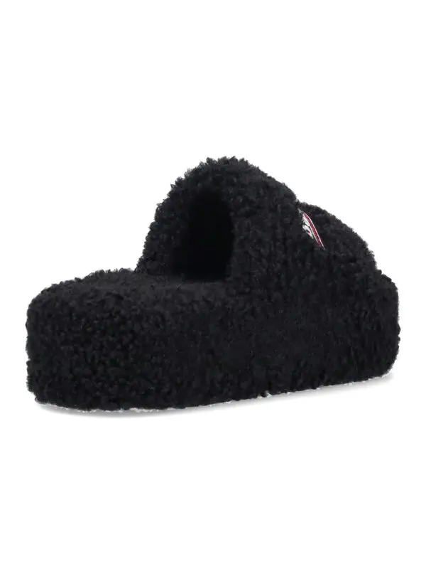 Balenciaga Slide Sandals "furry