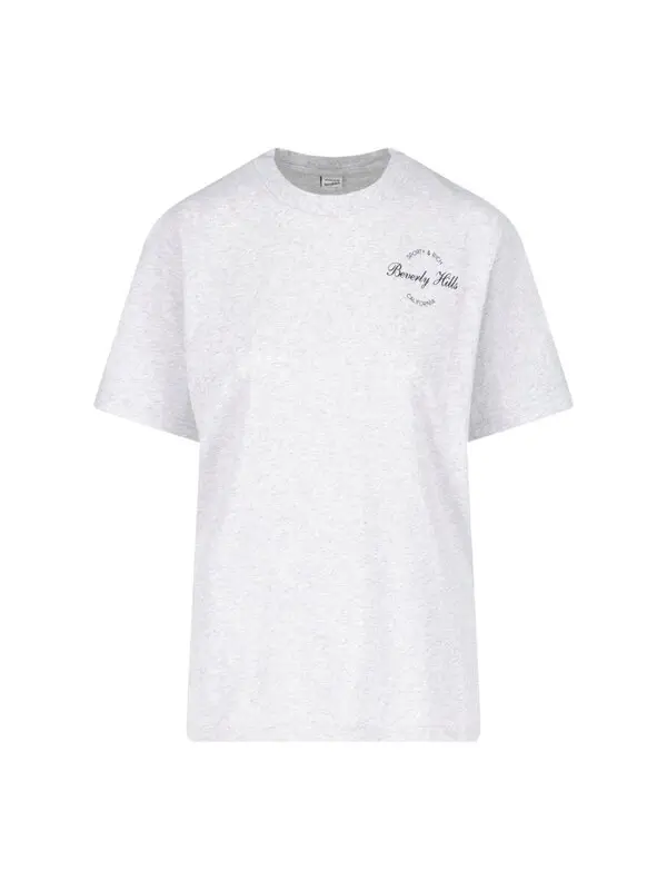 SPORTY & RICH T-shirt "beverly Script