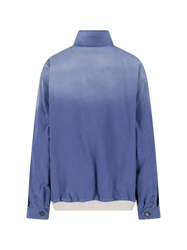 Miu Miu Cotton Twill Blouson Jacket