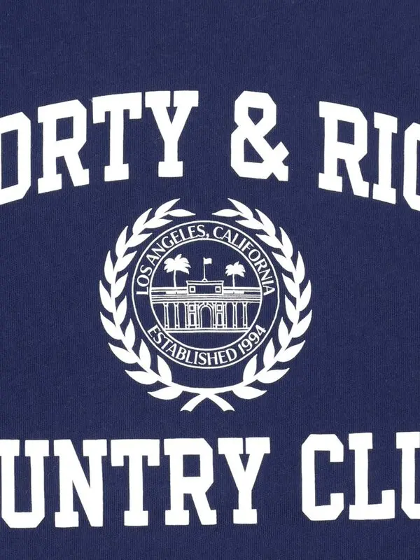 SPORTY & RICH T-shirt "varsity Crest