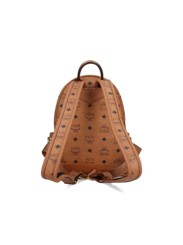 Mcm Mini Backpack With Studs "stark