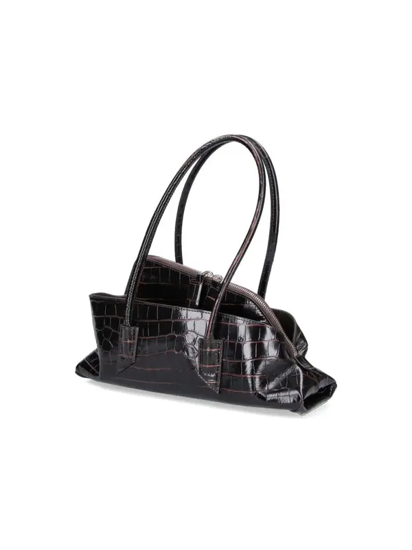 Attico La Passeggiata" Handbag - Brown